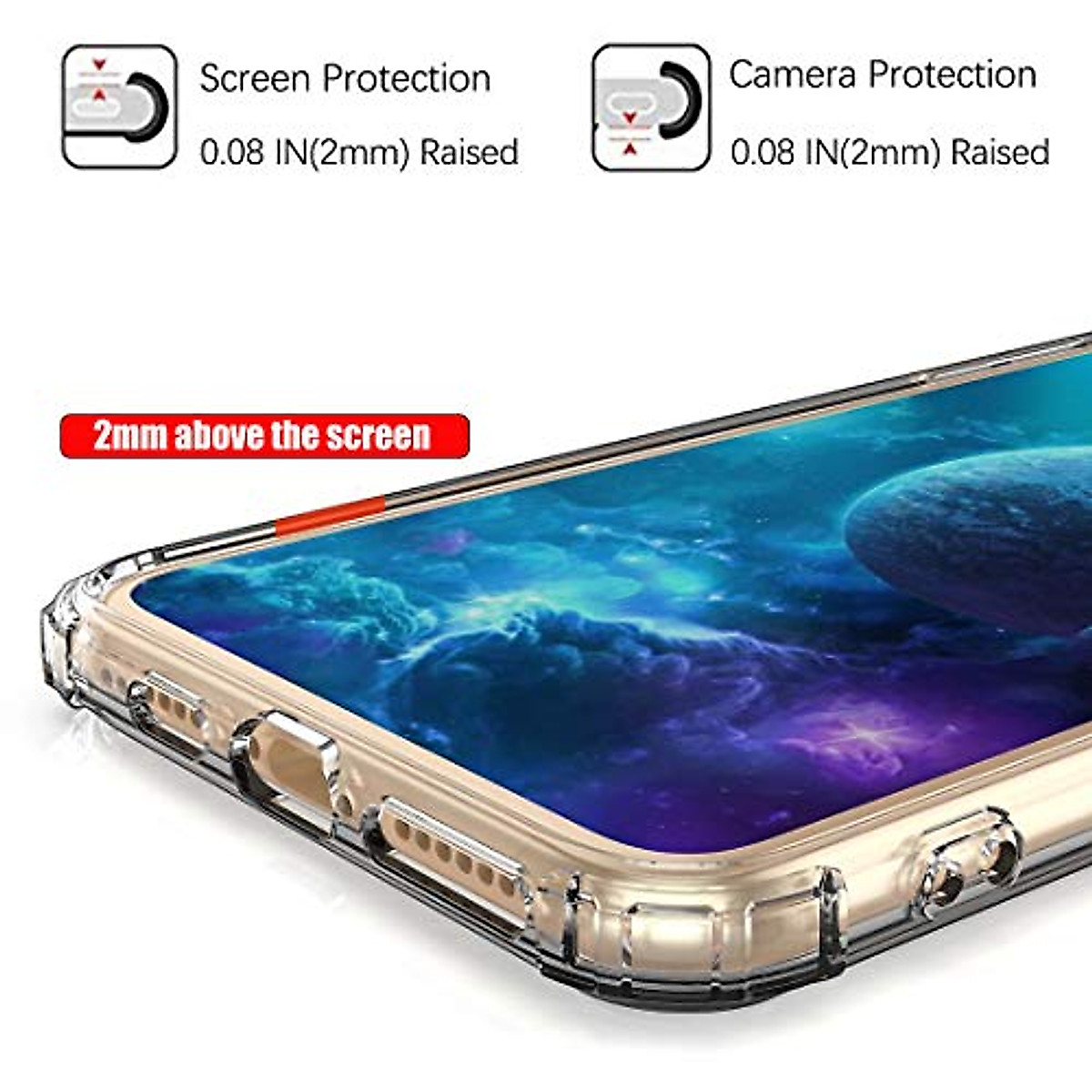 Bcov Galaxy Note 10 Plus Case, Stylish Tribal Elephant Drop Protection Shockproof Case TPU Full Body Protective Scratch-Resistant Cover for Samsung Galaxy Note 10+