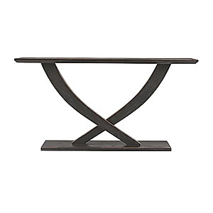 Rasmus Console Table - Black Charcoal