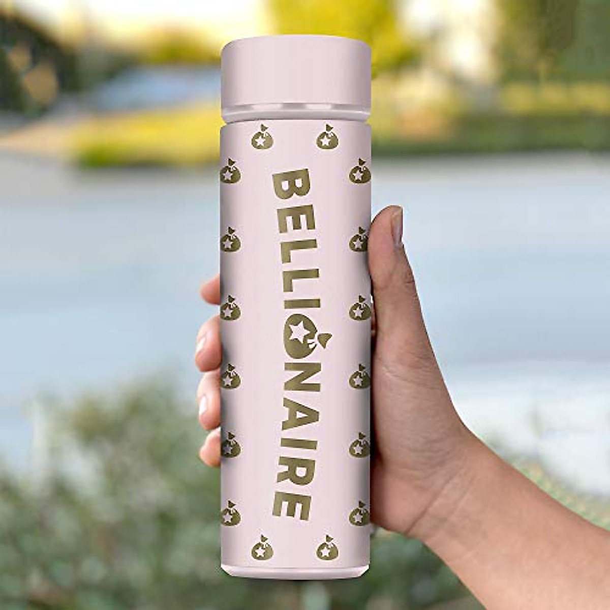 Controller Gear Animal Crossing 17oz, Insulated, Stainless Steel, Leak Proof, Water Bottle (Bellionaire)