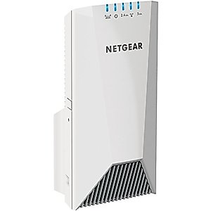NETGEAR Nighthawk Mesh X4S Wall-Plug Tri-Band WiFi Mesh Extender - White (Renewed)