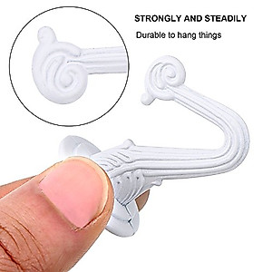 BBTO Swag Ceiling Hooks and Hardware Set, Swag Hooks with Steel Screws/Bolts and Toggle for Ceiling Installation Cavity Wall Fixing (6)