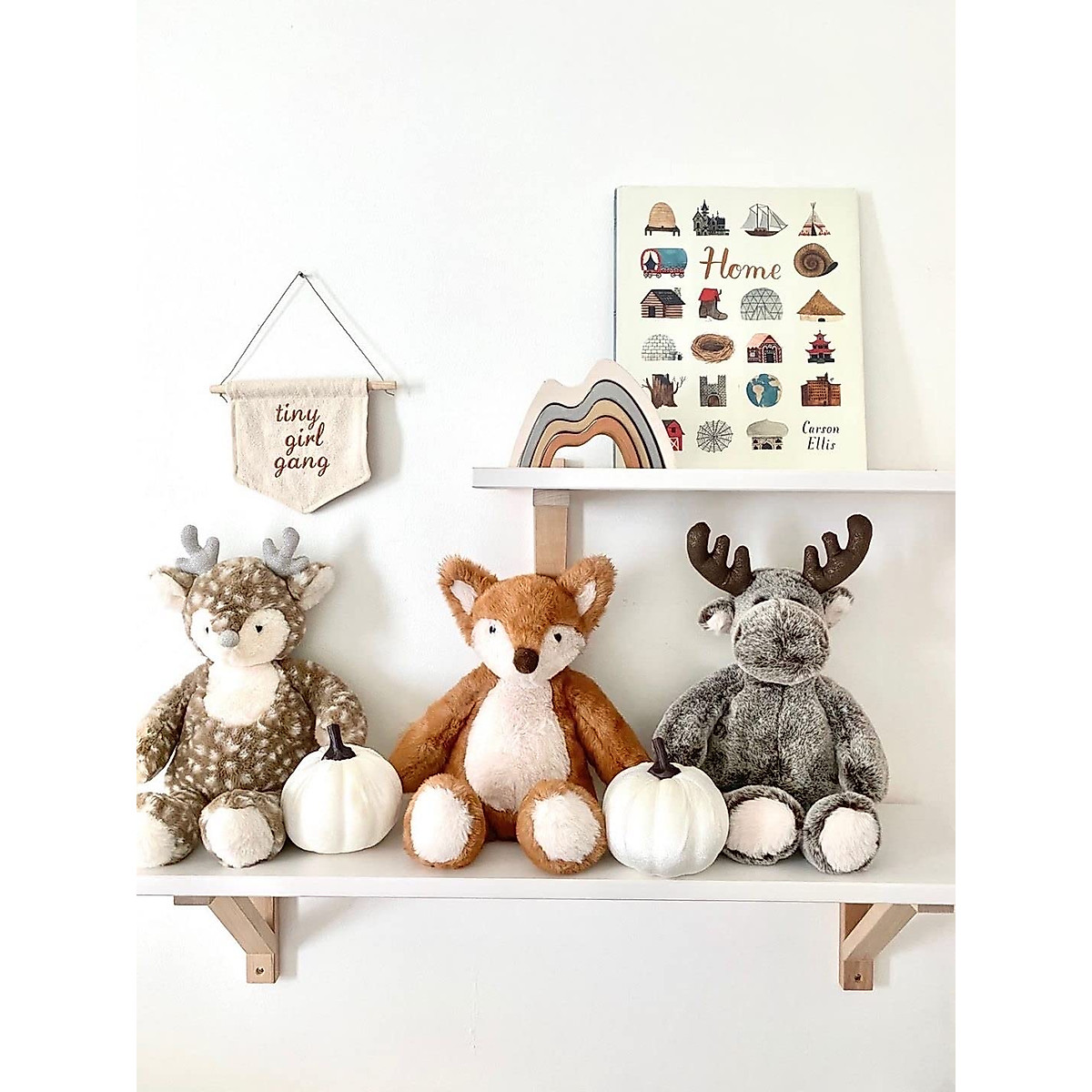 MON AMI Fiona The Fawn Stuffed Animal – 15”, Soft & Cuddly Stuffed Toy Animal for Little Girls/Boys, Great Gift for Kids of All Ages