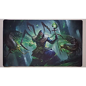 Fantasy North - Venomskull - Summon: Plague Crawlers - TCG Trading Card Game Playmat and Mouse Pad - 24 x 14 inches - Perfect for Magic MTG Commander Pokemon Yugioh and Other Card Games