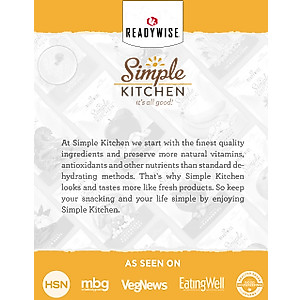 READYWISE - Simple Kitchen, Butter Powder, 204 Servings, Long Term Food Supply, Canned Butter, Baking Supplies, Survival Food, Camping Meals, 10 Can Powdered Butter, Dry Butter for Pantry