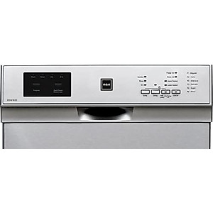 RCA RZ0381 Front Control-Built in FULLSIZE Dishwasher, 57 DBA, Stainless Steel, 18” WIDE, Stainless