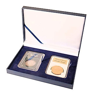 Display Leatherette Box NGC/PCGS/Premier/Lil Bear Coin Two 2 Slab Certified