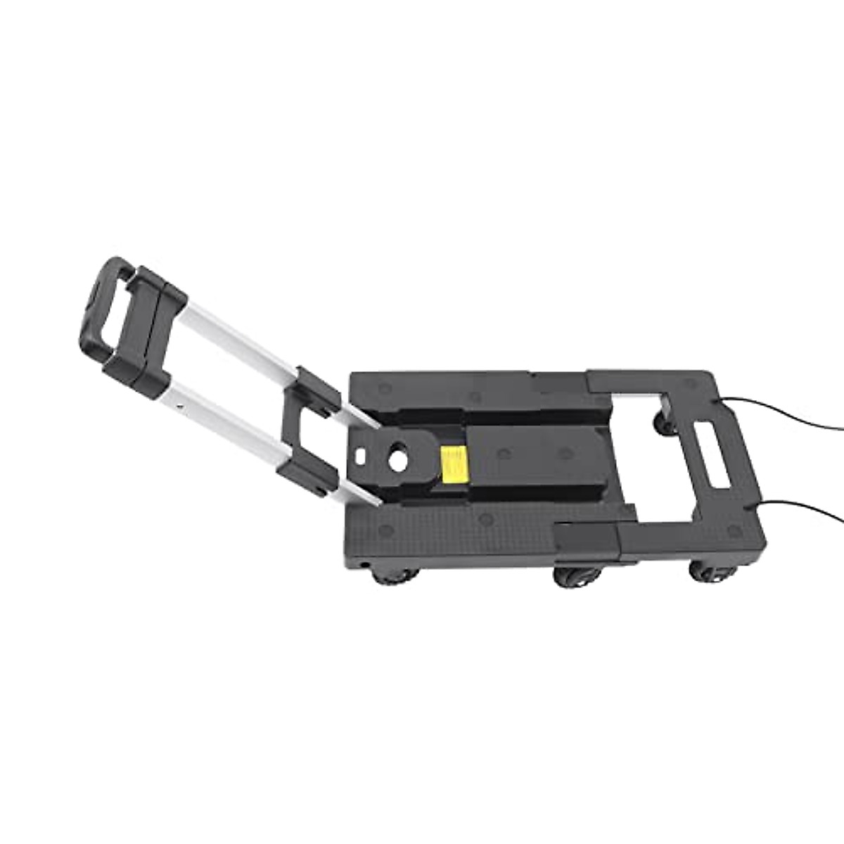 Folding Hand Truck, 154lbs/70kg Cart Folding Dolly Portable Trolley Push Hand Truck Moving Warehouse Cart Luggage Carrying Trolley