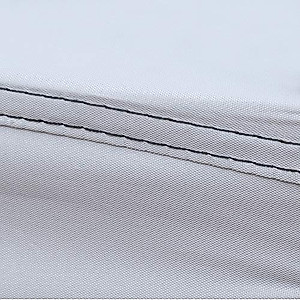 Leader Accessories Pop Up Canopy 10x10 Replacement Canopy Cover for Straight Leg Canopy Tent (Silver)