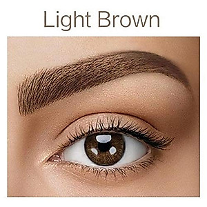 Demure Eyebrow Dye Kit, Professional Formula Brow Tint - contains Argan Oil & Castor Oil (Omega 6, Carotene, Vitamins А, Е, F), Fast and Safe Results (Dark Brown)