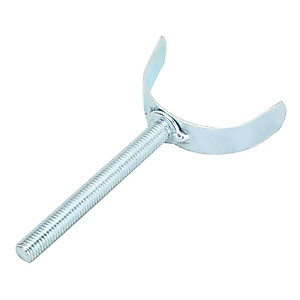 Threaded Spindle Rods, U Shape Baby Gates Spindle Rod Stair Banister Adapters for Pressure Mounted Gates Screw Mounted Bolts for Pet Dog Indoor Safety Gates
