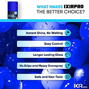 Balloon Shine Spray (2 x 13 fl.oz./420ml) No Need Towel or Gloves Balloon Shine, Instant High Shine Gloss Brite Balloons for Party Decoration for Ultra Lasting, Shine Balloon Spray Upgraded Formula