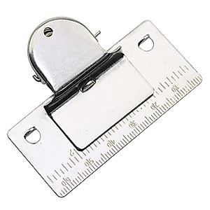 Tape Measure Fixing Clip MEETOOT Measuring Tape Clip Measure Precision Tool Stainless Steel Accurate Read Internal Measurement Aid Tools