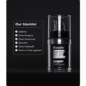 BIOTULIN - Supreme Skin Gel | Reduces Wrinkles Within 1 Hour | Hyaluronic Acid Serum | Spilanthol Serum for Face I Anti Aging Treatment - 0.5 oz