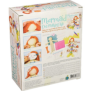 4M Mermaid Doll Making Kit, 8.5 inches