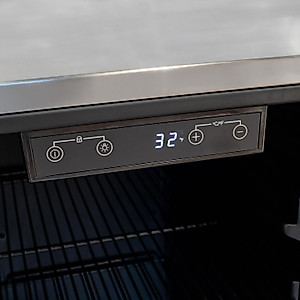 Kegco HK-15-SS Beer Kegerator, 1 Tap, Stainless Steel