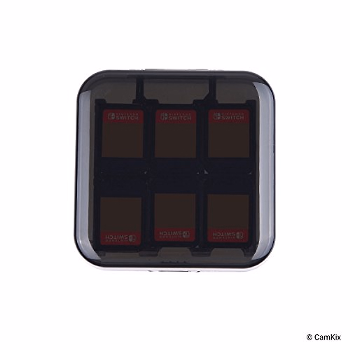CamKix Game Case Compatible with Nintendo Switch - Fits up to 48 Nintendo Switch Games - Protective Storage System - 2X Game Card Organizer - 2X Hard Shell with 24 Slots