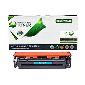 Renewable Toner Compatible Toner Cartridge Replacement for HP 131A CF211A Color Pro 200 M251n M251nw M276n M276nw (Cyan)