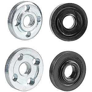 Eyech Drill Angle Grinder Adapter, 6mm &10mm Arbor Mandrel Adaptor with 2 Spanner Wrench and 3 Set Flange Nut Parts Set, Electric Drill Conversion Angle Grinder Connecting Rod Kit