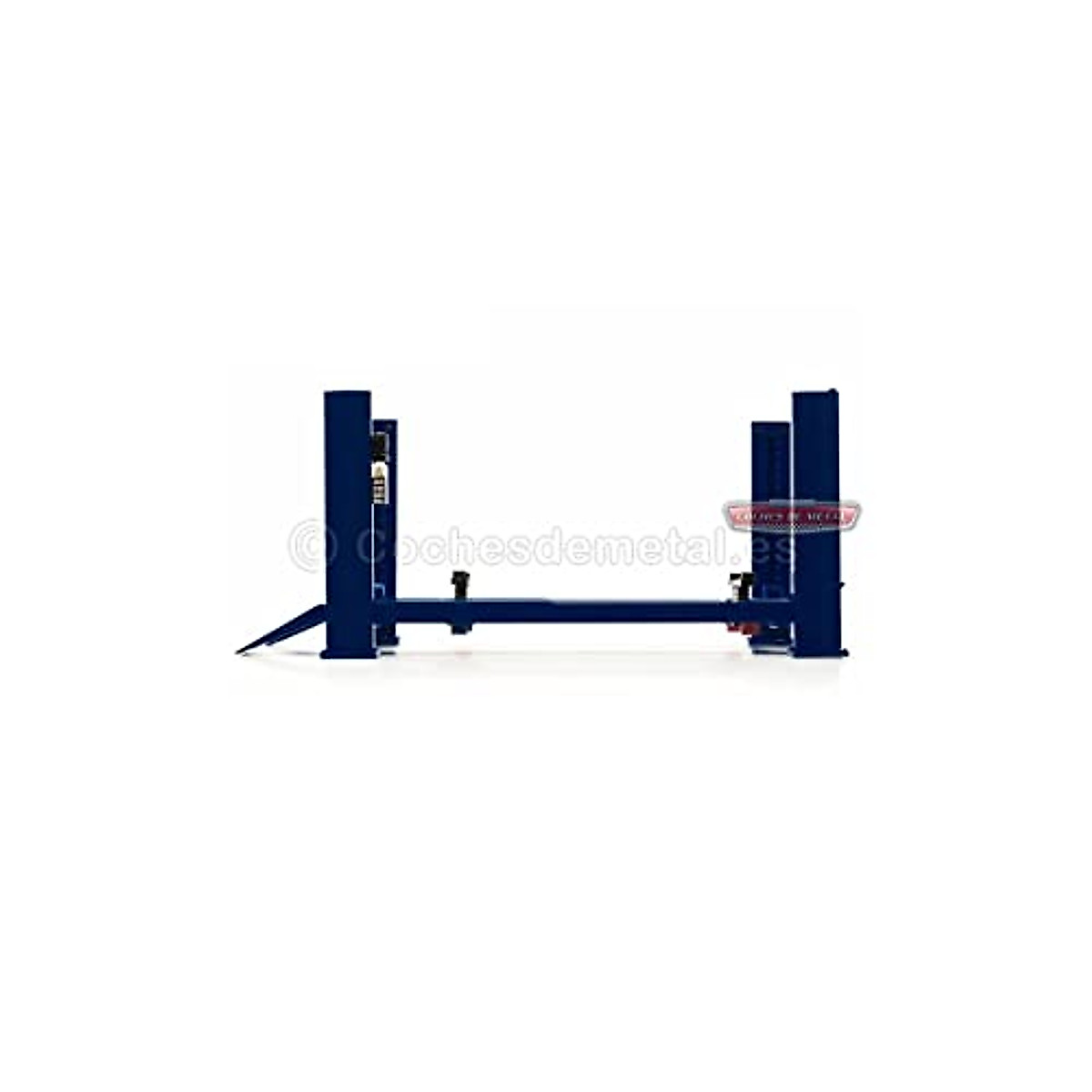 GreenLight Four-Post Lift (1:18 Scale), Blue