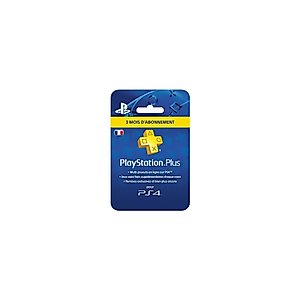 Live Card ABONNEMENT Playstation Plus 3 Mois /200 - PS4
