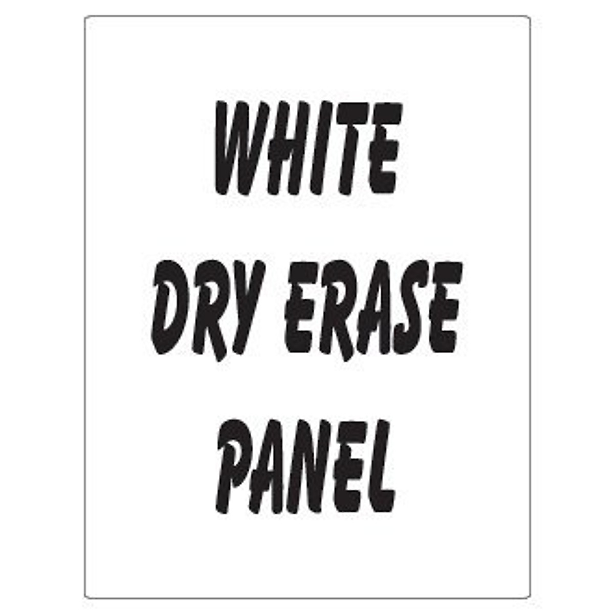 NEOPlex 22" x 28" White Dry Erase Replacement Panel for Sidewalk Sandwich Board A-Frame Signs