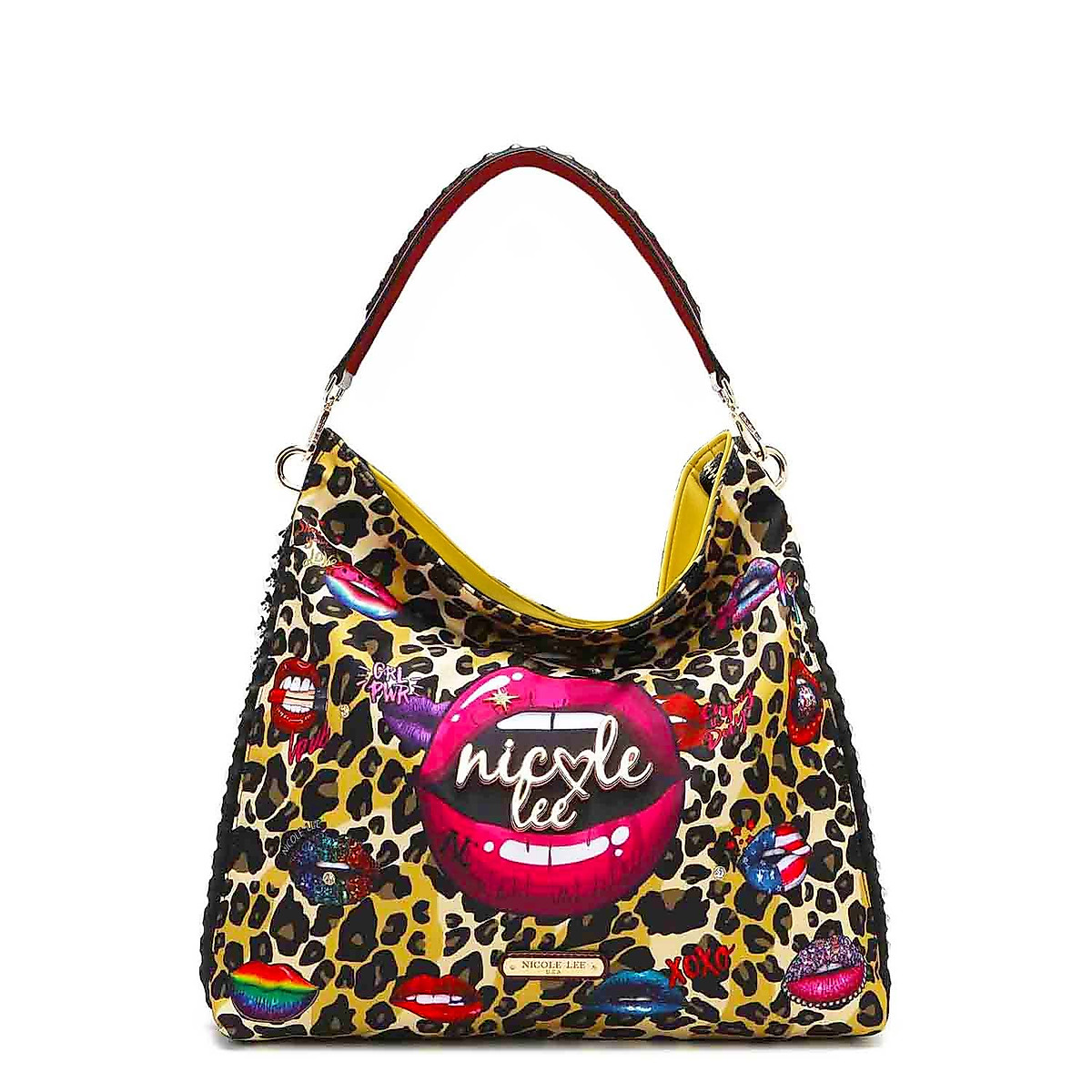 Nicole Lee Wild Lips Shoulder Bag
