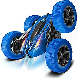 Remote Control Car RC Cars - Drift High Speed Off Road Stunt Truck, Race Toy with 2 Rechargeable Batteries, 4 Wheel Drive, Cool Birthday Gifts for Boys Age 6 7 8 9 10 11 Year Old Kids Toys