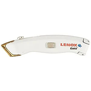 Lenox Industries Retractable Utility Knife Gold 20353