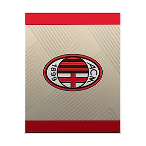 Head Case Designs Officially Licensed AC Milan Away 2021/22 Crest Kit Vinyl Sticker Gaming Skin Decal Cover Compatible with Xbox One X Console and Controller Bundle