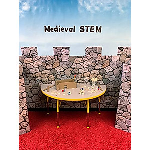 Teacher Created Resources Black & Silver Funtastic Font 4-Inch Letters Combo Pack (5343)