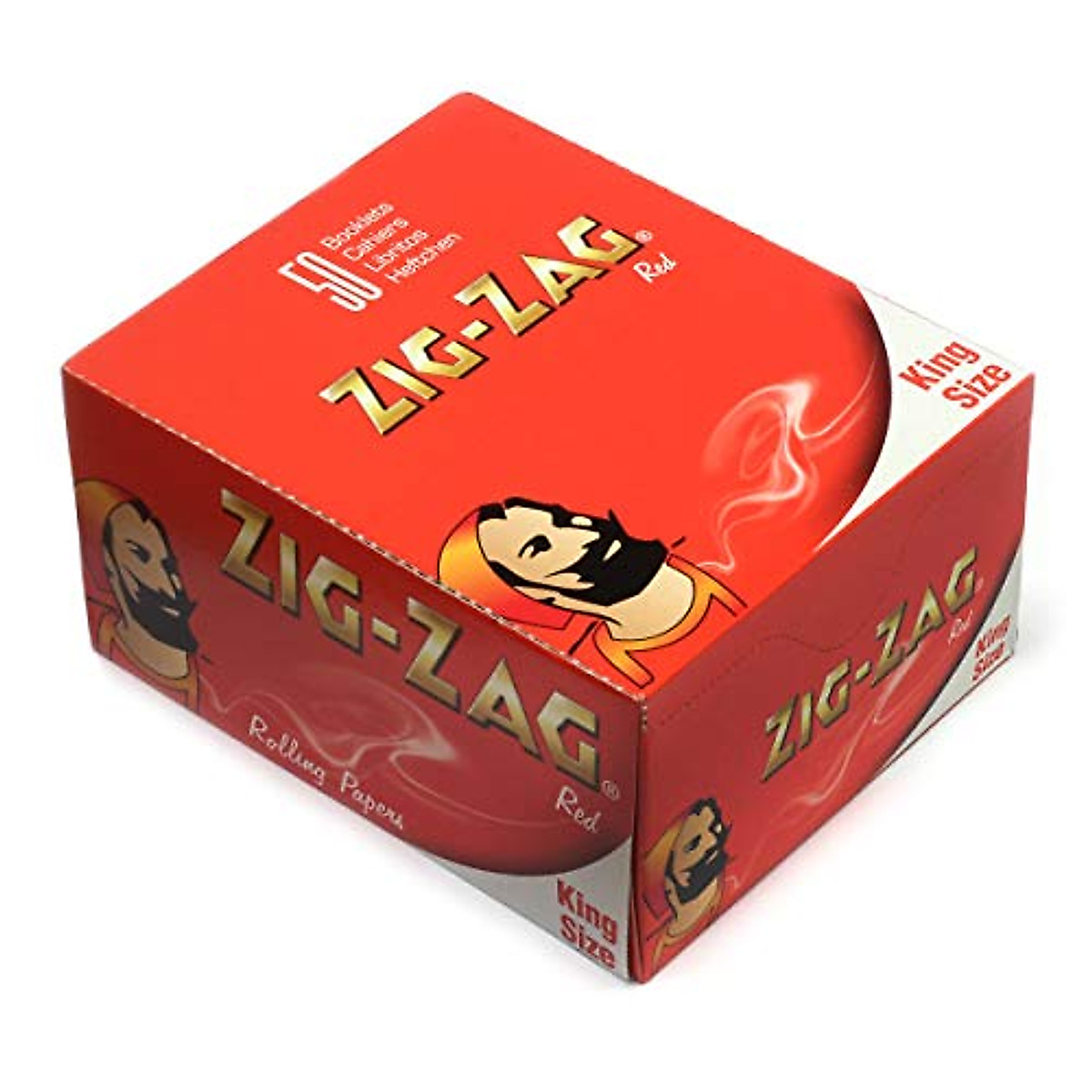 Zig Zag Red King 50 - Box