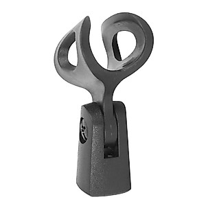 Rockville PRO-D7 7 Mic Drum Kit w/Bass+Snare+Condenser Overhead Microphones, Black