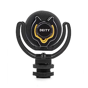 Deity V-Mic D3 Pro Super-Cardioid Directional Shotgun Microphone with Rycote Shockmount for DSLRs, Camcorders, Smartphones, Handy Recorders, Laptop and Bodypack Transmitters, W/Pergear Windscreen