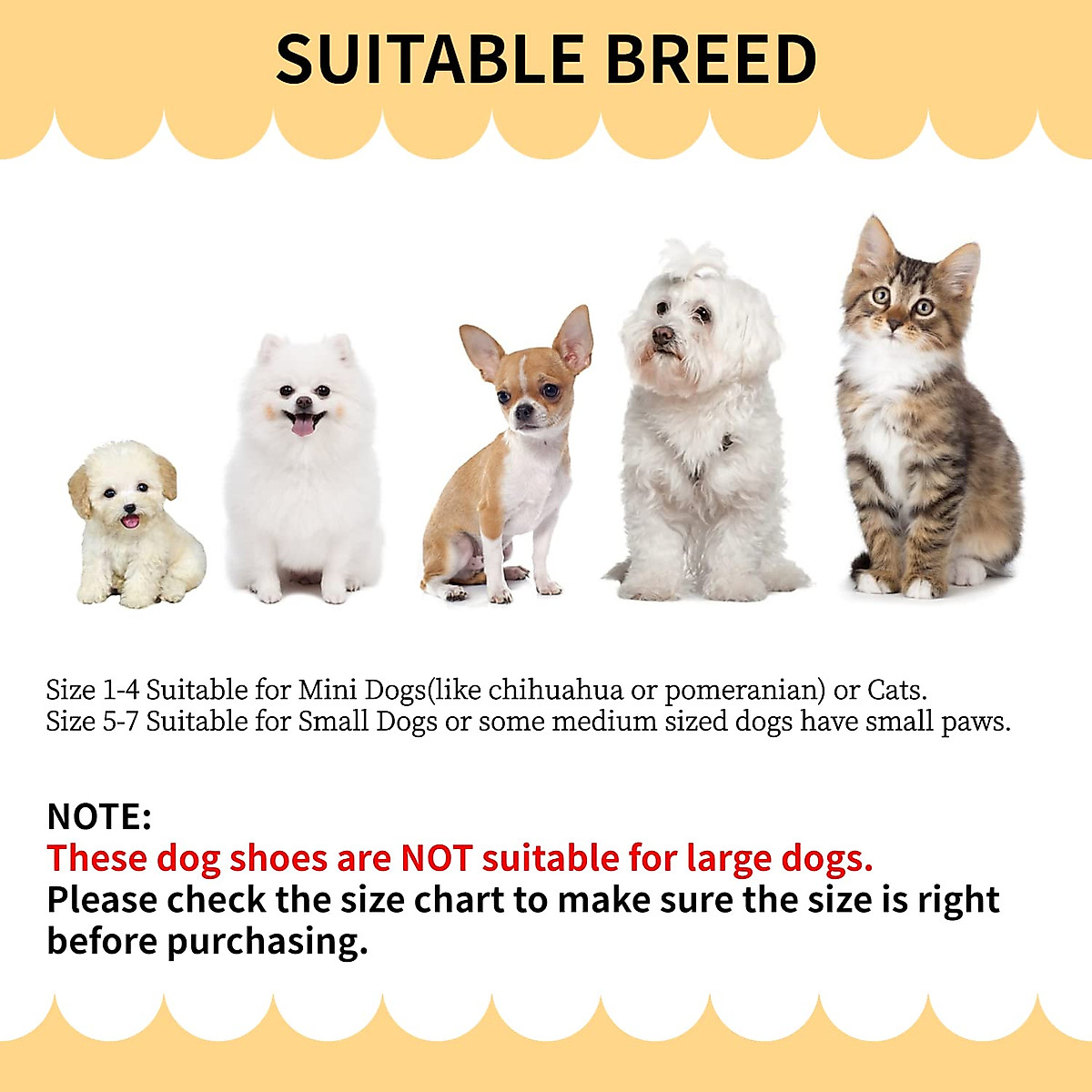 LUZGAT Dog Boots Paw Protectors,Small Dog Winter Boots Shoes,with Anti-Slip Sole and Plush for Warm Snow Outdoor Walking,Pack of 8(Black+Red,Size 2)