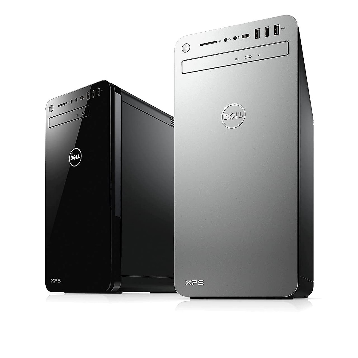 Dell XPS 8930 Desktop | Core i7-9700 - 2TB HDD + 512GB SSD Hard Drive - 64GB RAM - Nvidia GeForce GTX 1660 Ti | 8 cores @ 4.7 GHz - 4GB GDDR6 Win 10 Pro Silver