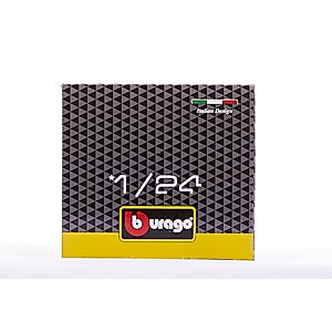 Bburago Porsche Taycan Turbo S in Blue in 1/24 Scale (18-21098B)