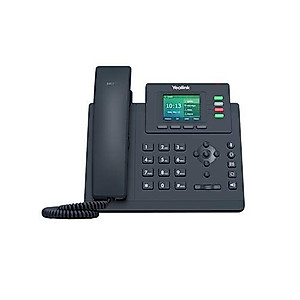 Yealink SIP-T33G IP Phone [10 Pack] 4 VoIP Accounts. 2.4-Inch Color Display. Dual-Port Gigabit Ethernet, 802.3af PoE, Power Adapter Not Included (SIP-T33G)