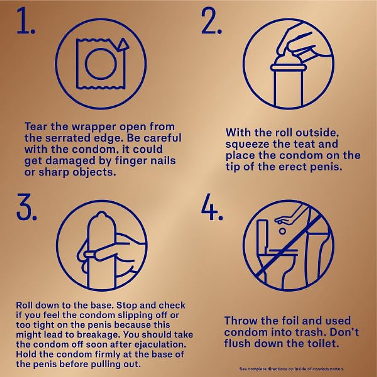 Durex Avanti Bare Real Feel Condoms, Non Latex Lubricated Condoms for Men with Natural Skin on Skin Feeling, FSA & HSA Eligible, 10 Count (Pack of 3)