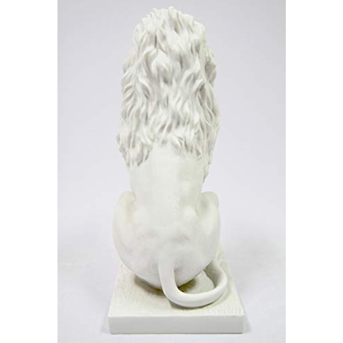 15" Sitting Down Aggressive Lion Statue Figurine Figure Vittoria Collection Made in Italy Indoor Outdoor Garden