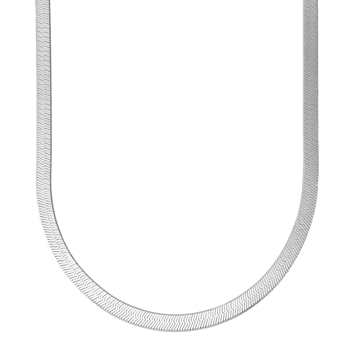 Silpada 'Herringbone Circle' Chain Necklace in Sterling Silver, 18"+ 2"