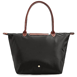 Longchamp Le Pliage Large Shoulder Tote Bag in Black