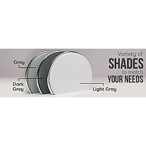 Leather Max Grey Mix Vinyl and Leather Repair Kit - Restorer of Your Furniture, Jacket, Sofa, Boat or Car Seat, Easy Instructions to Match Any Grey Color, Restore Any Material, Bonded, Italian