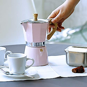 Gary Valenti VEZ006/IND/PINK Venezia Coffee Maker 300 ml Induction, pink