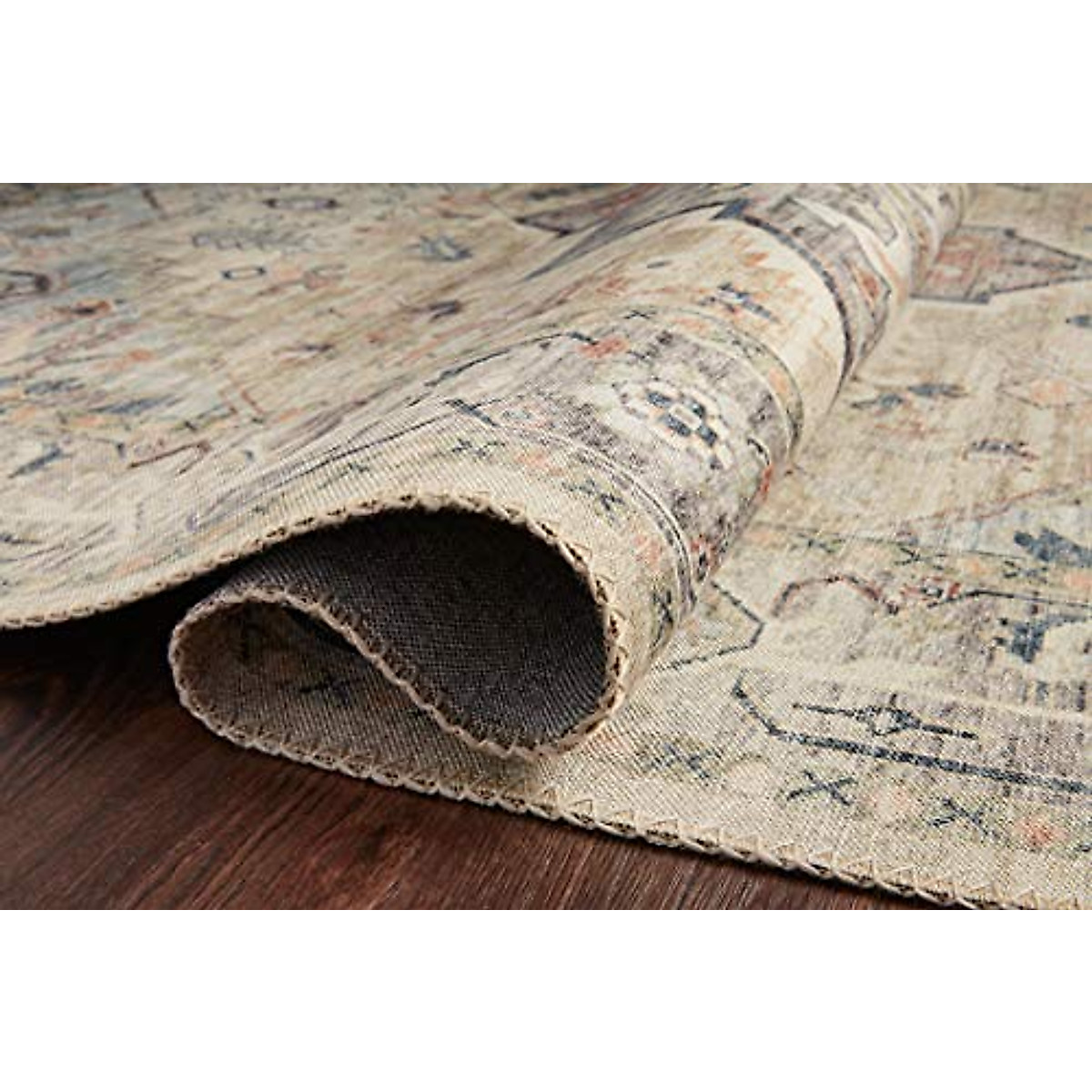 Loloi II Hathaway HTH-07 Multi Traditional Area Rug 7'-6" x 9'-6"