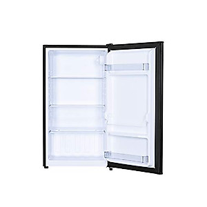 Danby DAR032B1BM 3.2 Cu.Ft. Mini Fridge In Black - Free-Standing All Fridge For Bedroom, Living Room, Kitchen, Dorm