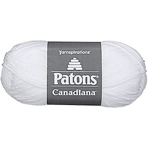 Patons Canadiana Yarn, White
