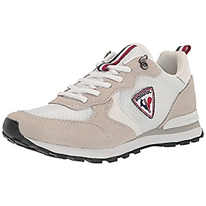 Rossignol Women's Heritage Sneaker, White, 6 UK/8 US