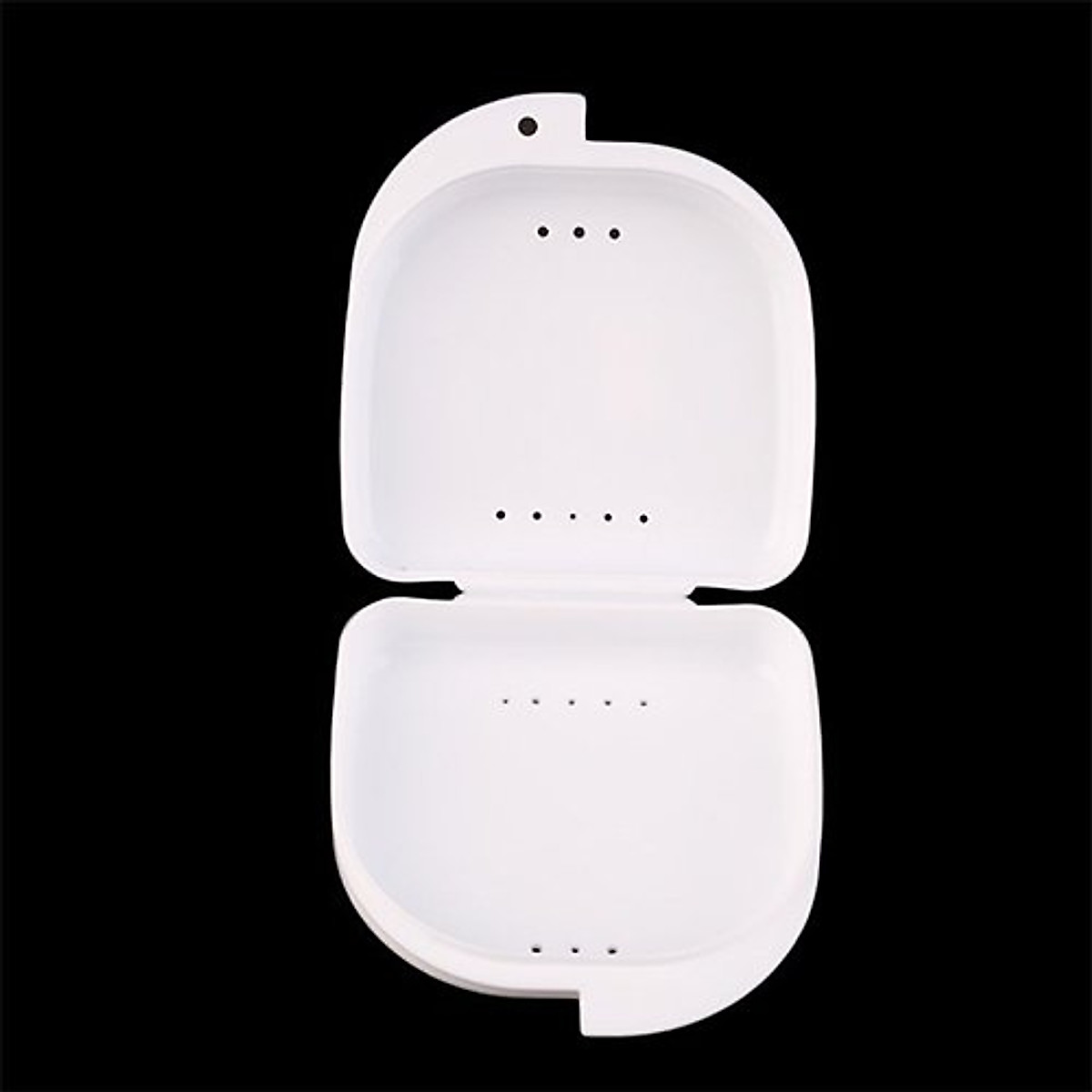 Grey990 Health Dental Plastic Box, Mouthguard Dentures Storage Case Container Oral Care Tool