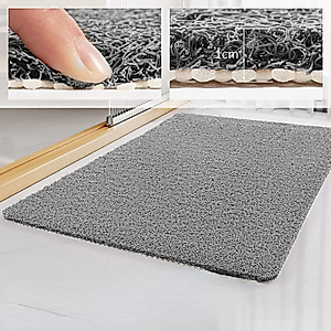 Bath Mats for Bathroom Non Slip, Shower Mats for Showers Anti Slip for Elderly, Shower Matt Non Slip, Shower Mats for Bathroom, Bath Tub Mats for Bathroom Non Slip (Gray, 16x24 in)