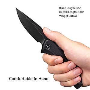 CIVIVI Brazen Tanto Blade Bundled Baklash, Great EDC Knife Set